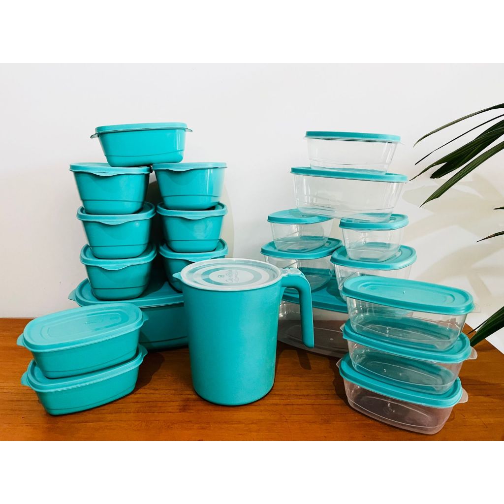 Kit de Potes Cozinha Herméticos Para Armazenar Alimentos 20 Potes mais ...