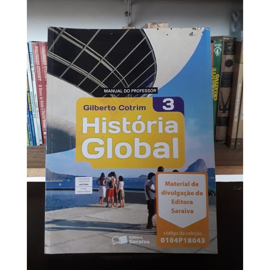 História Global 3 Gilberto Cotrim | Shopee Brasil