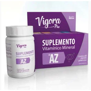 Suplemento Vigora Plus AZ - 60 Cápsulas - Prati Donaduzzi | Shopee Brasil