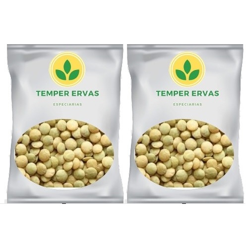 Kit 2 kg de Lentilhas em pacotes 1kg | Shopee Brasil