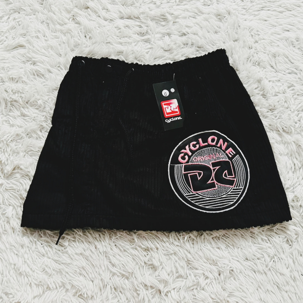 Saia Veludo Da Cyclone Preta Tradicional | Shopee Brasil