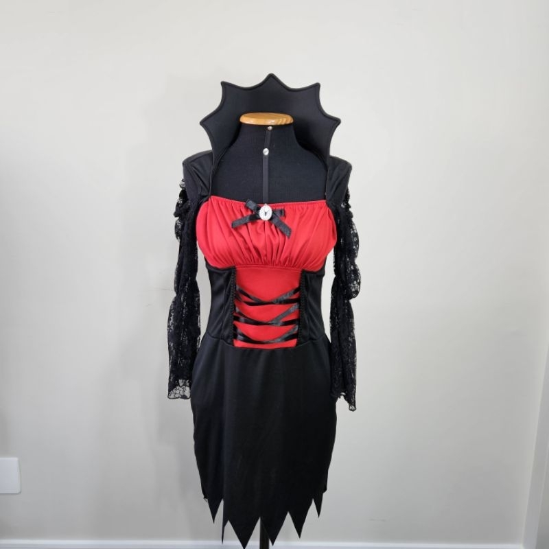 Fantasia de Vampira Adulto 40/42 | Shopee Brasil