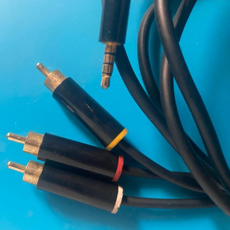 Cabo de vídeo- AV para Xbox 360 Super Slim | Shopee Brasil