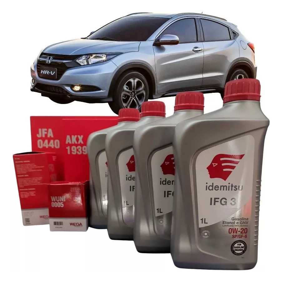 Kit troca óleo * Idemitisu 0w20 API SP Original Honda Hrv 1.8 16v 2015 ...