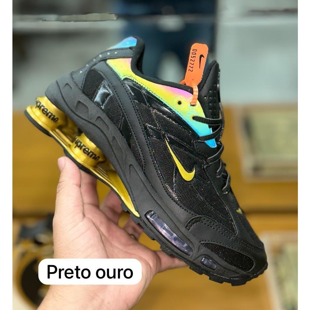 Tenis Nike R4 Shox Supreme Masculino 38/43 | Shopee Brasil