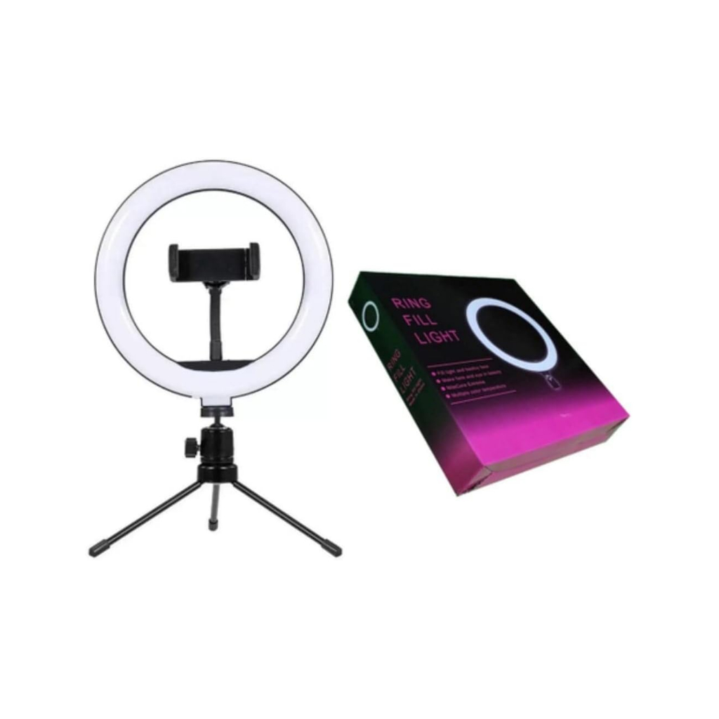 Ring Light 6 Polegadas de Mesa com Suporte de Celular | Shopee Brasil
