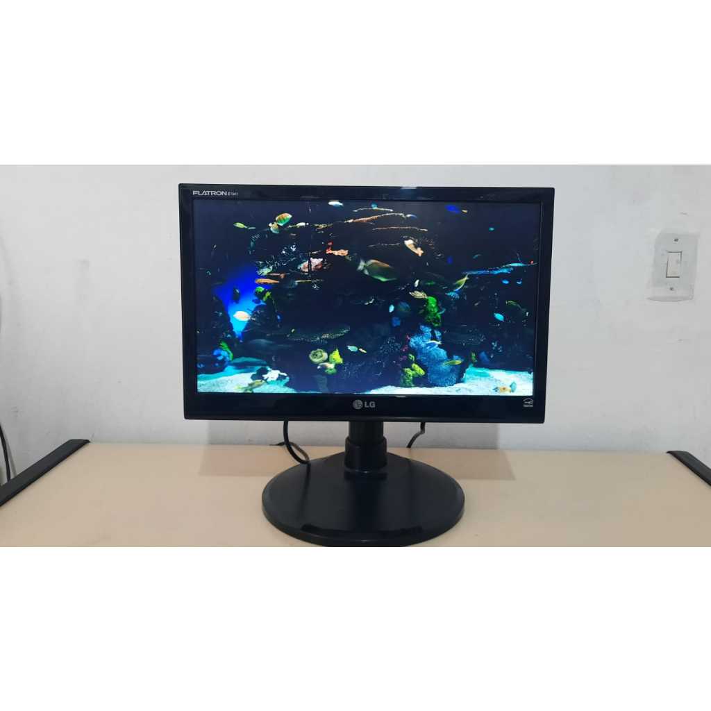 Monitor 19 Polegadas Lg Flatron Led E1941c Widescreen | Shopee Brasil