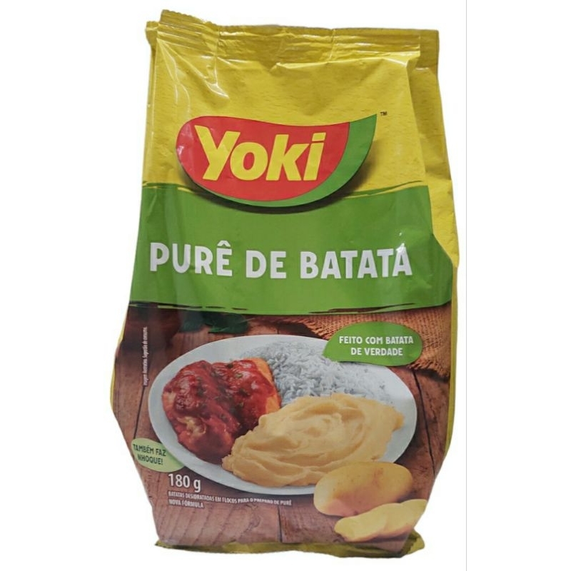 Purê de Batata Yoki 180g | Shopee Brasil