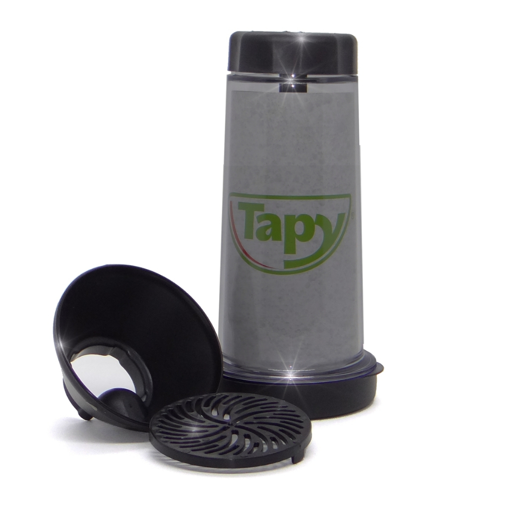 Tapioqueira Tapy - Mix - Preta + Copo fumê - Escorrega o Preço