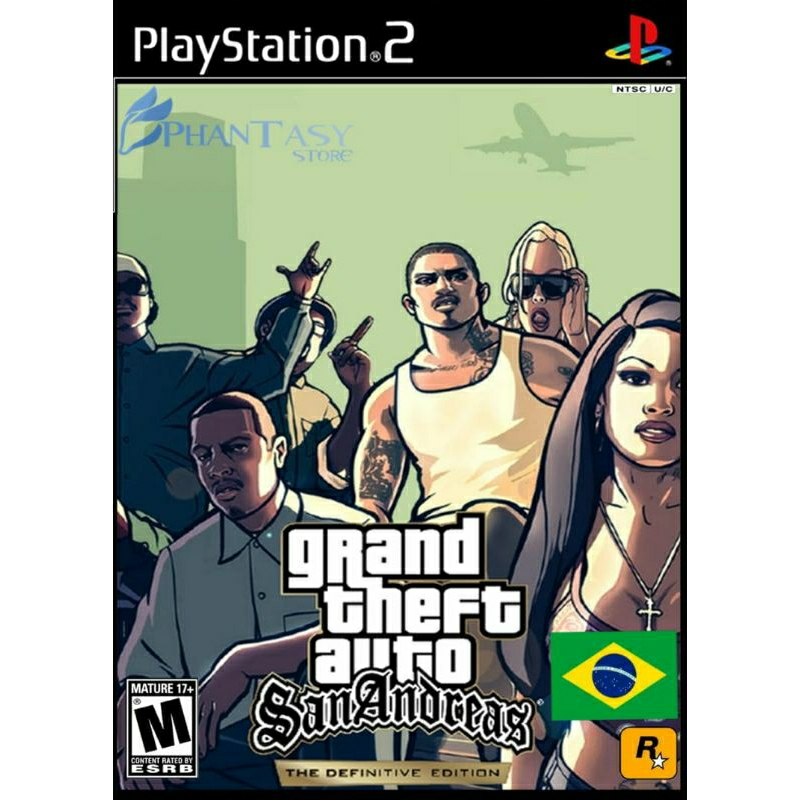 GTA San Andreas Definitive Edition para PlayStation 2 PS2 desbloqueado ...