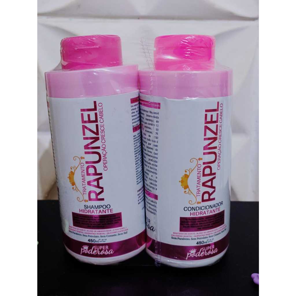 Kit Shampoo+Condicionador Tratamento Rapunzel | Shopee Brasil