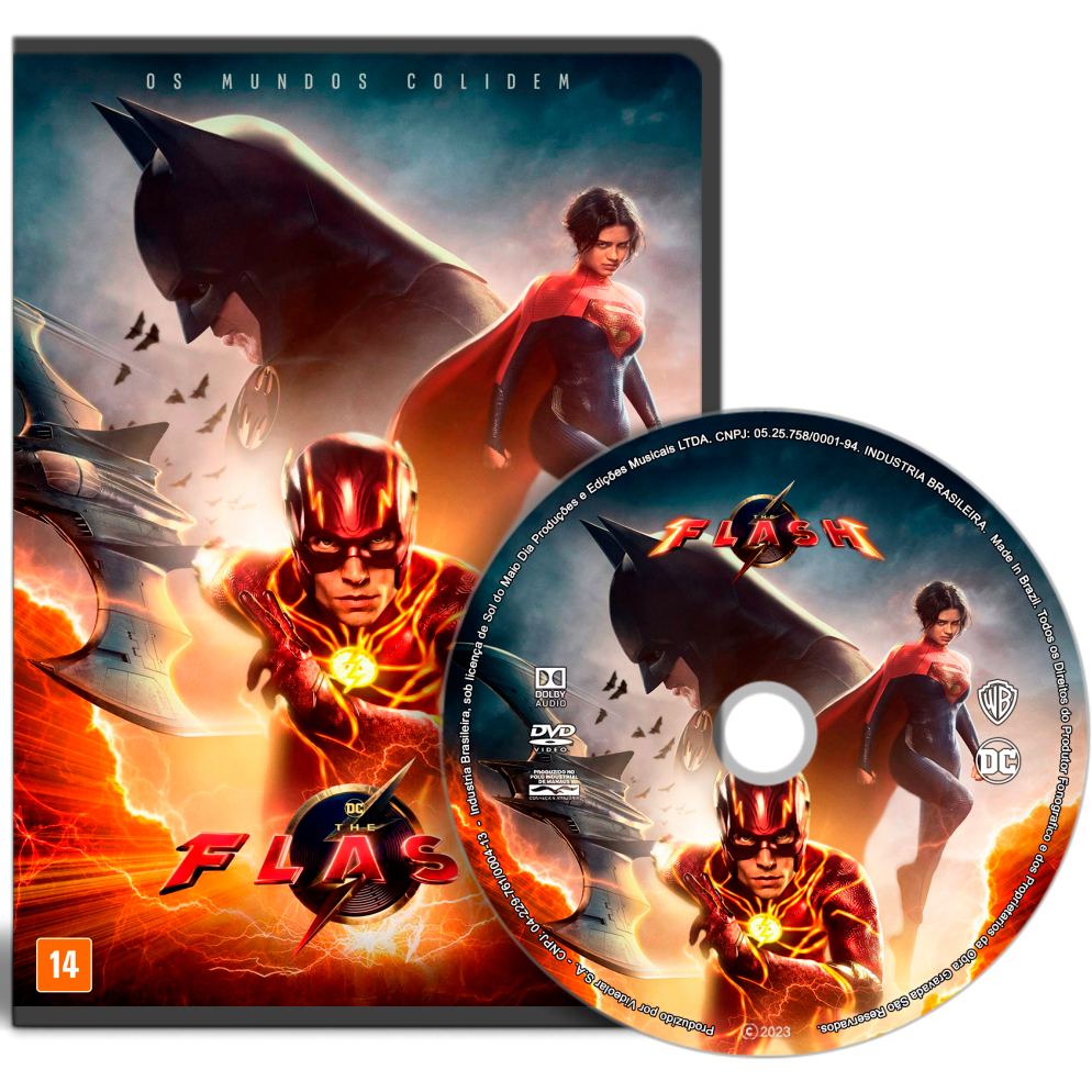 DVD - The Flash (2023) | Shopee Brasil