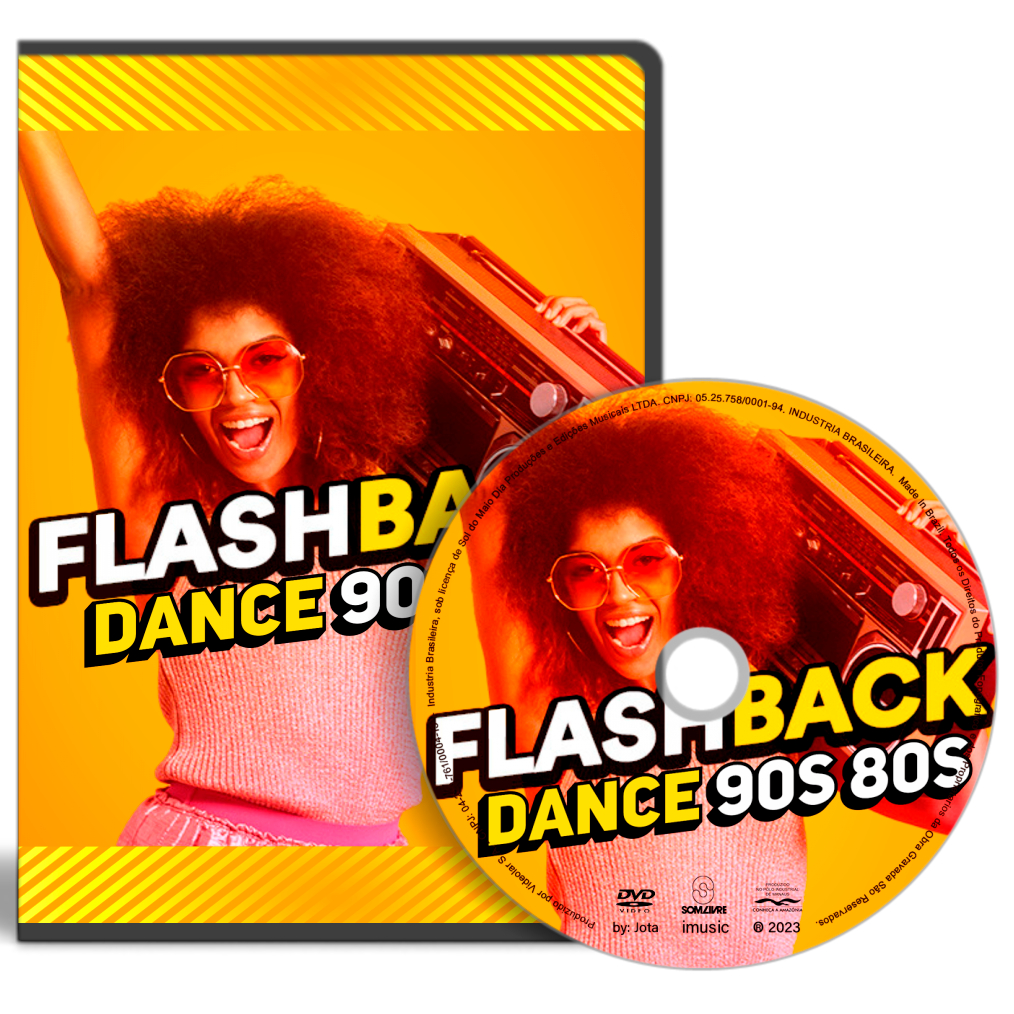 DVD - Flashback Dance 90s 80s (Flash Back Dance) | Shopee Brasil