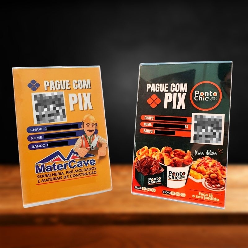 Placa PIX - 10x15 (Personalizada) | Shopee Brasil