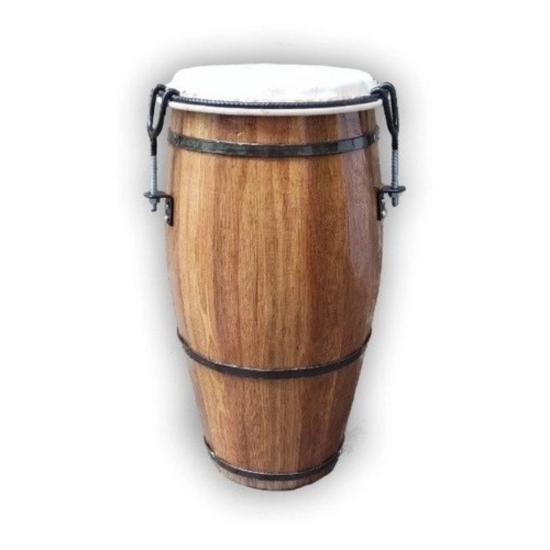 Atabaque de 50cm feito de madeira nobre ( tachi ) | Shopee Brasil