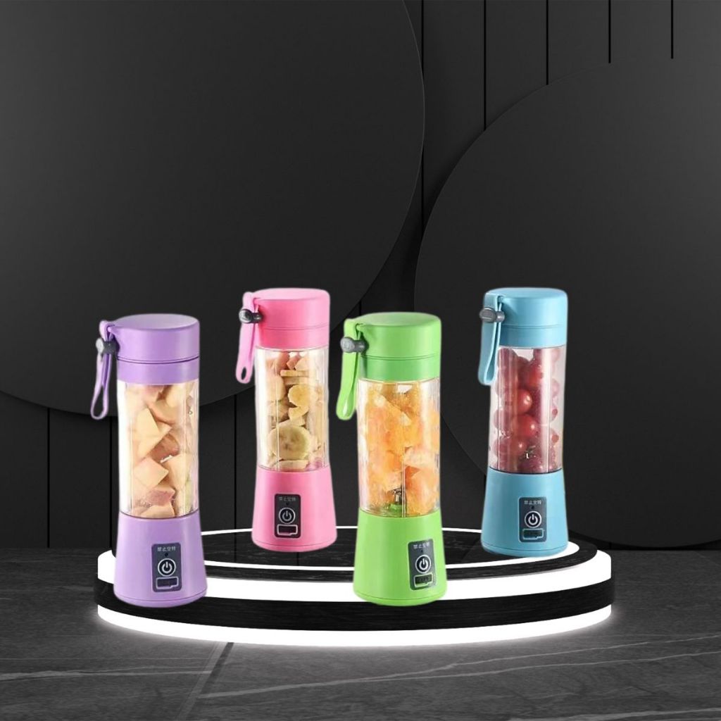 Mini Liquidificador Portátil Shake 6 Laminas + Cabo USB ENVIO_ohf ...