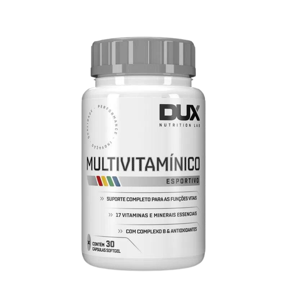 Multivitamínico Esportivo Concentrado 30 Cáps Dux Nutrition - Vitaminas ...