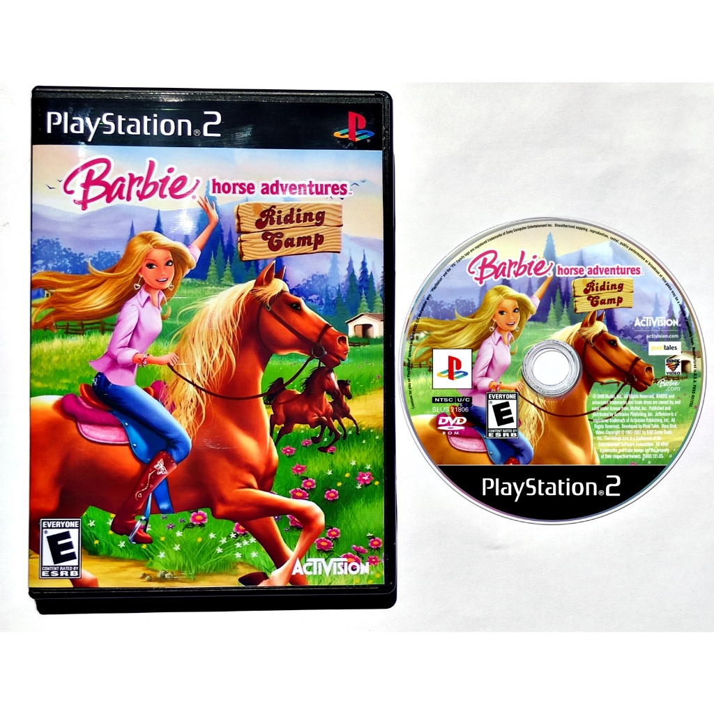 Barbie Horse Adventures - Riding Camp (USA) para ps2 | Shopee Brasil