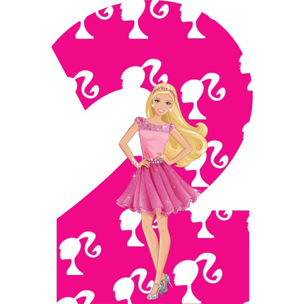 Display MDF De Chão - Barbie Número 2 mod2 | Shopee Brasil