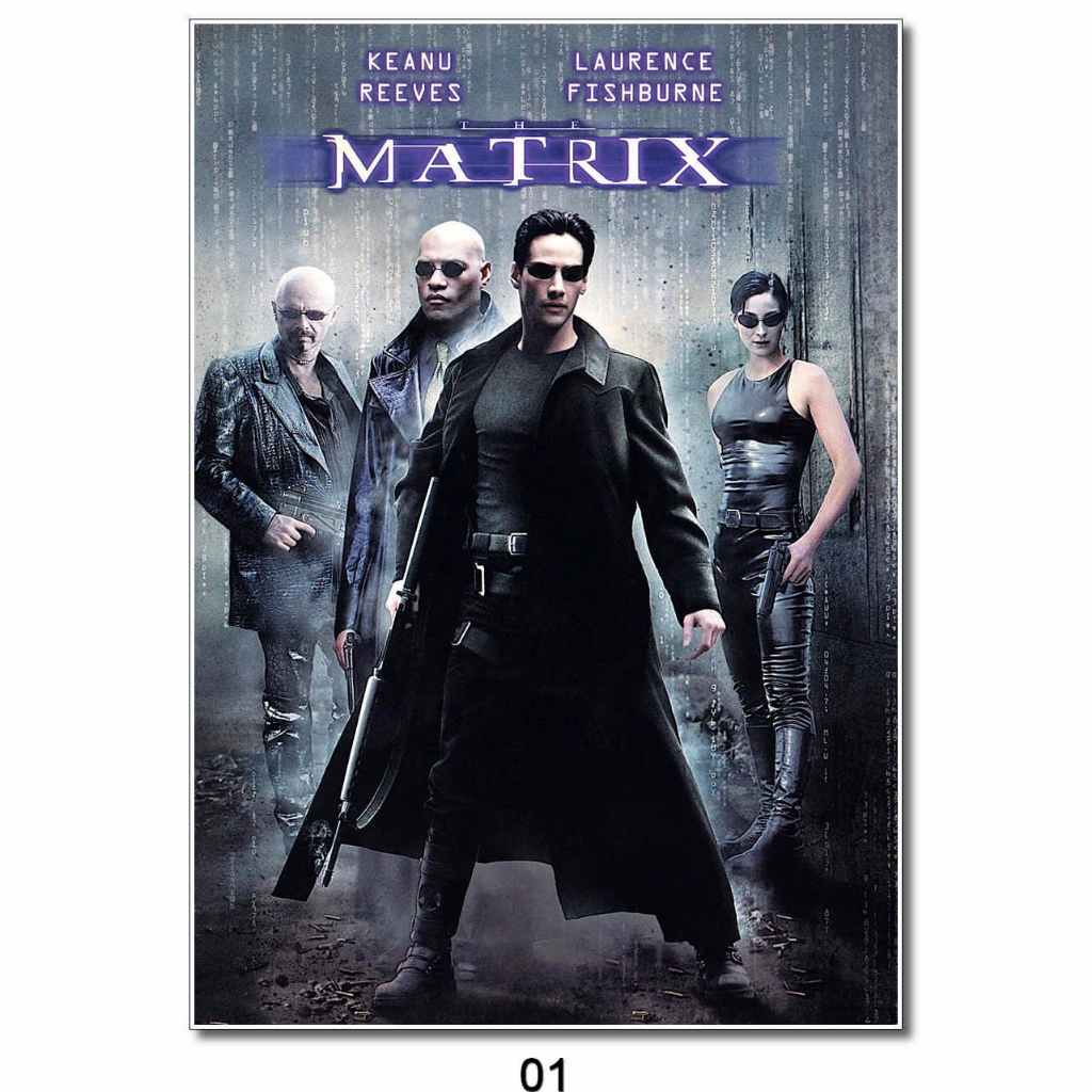 Poster Filme Matrix - 05 Modelos Cartaz Cinema | Shopee Brasil