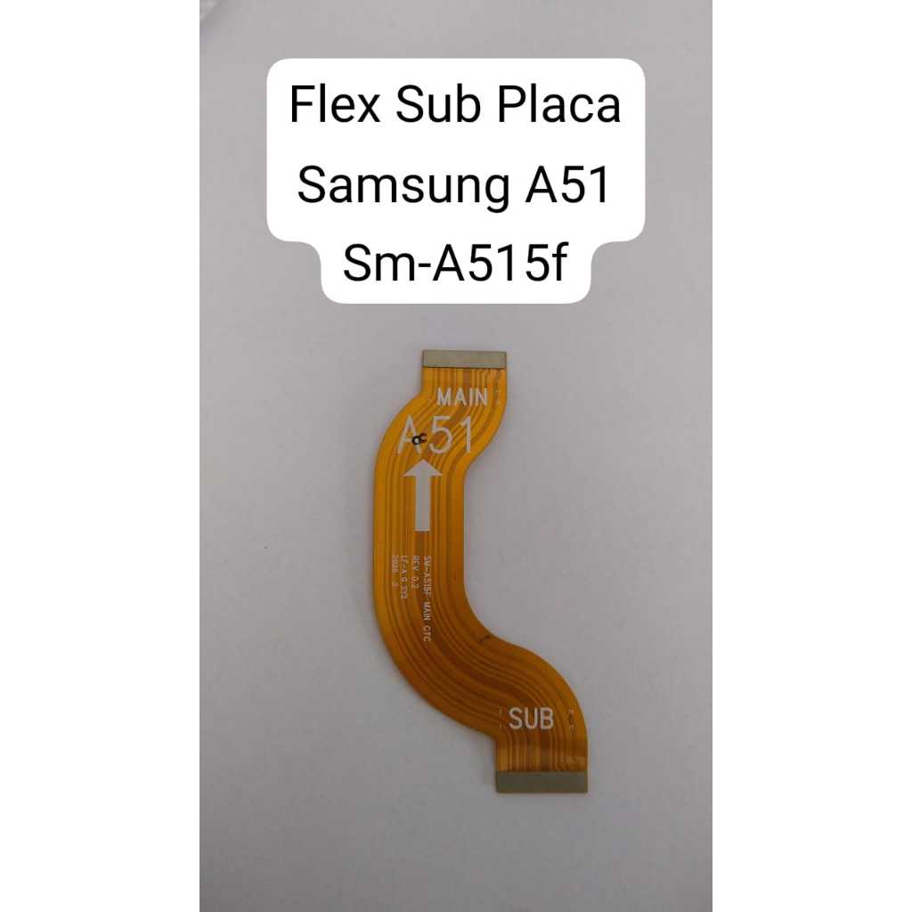 Flex Sub Placa Samsung A51 Sm-a515f | Shopee Brasil