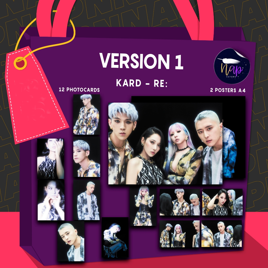 FANKIT FANMADE KARD - RE / Photocard/Pôster | Shopee Brasil