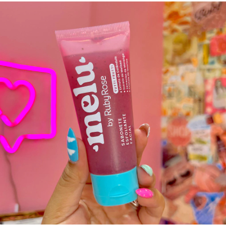 Sabonete esfoliante facial melu by ruby rose Tutti Tutti 75g | Shopee ...