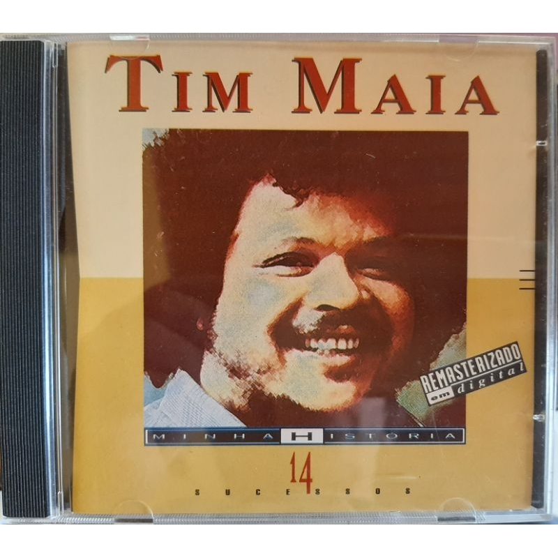 Cd Tim Maia Minha História | Shopee Brasil