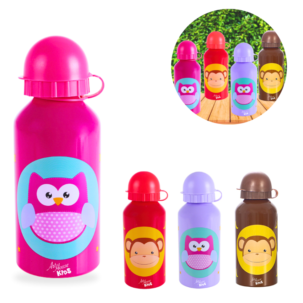 Garrafinha Infantil Squezee 400ml Meu Melhores Amigos Garrafa ...