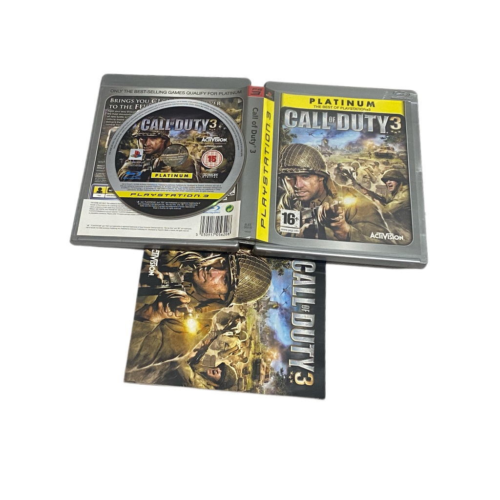 Call Of Duty 3 Platinum Edition Ps3 | Shopee Brasil