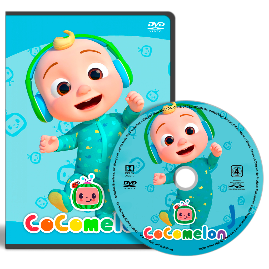 DVD - Cocomelon Vol.1 | Shopee Brasil