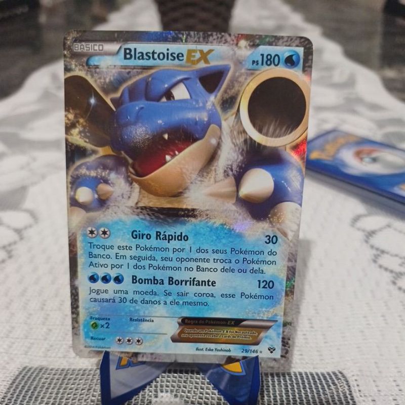 Blastoise-EX (29/146) Original TCG PT-BR | Shopee Brasil