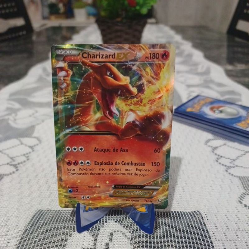 Charizard-EX (12/106) Original TCG PT-BR | Shopee Brasil