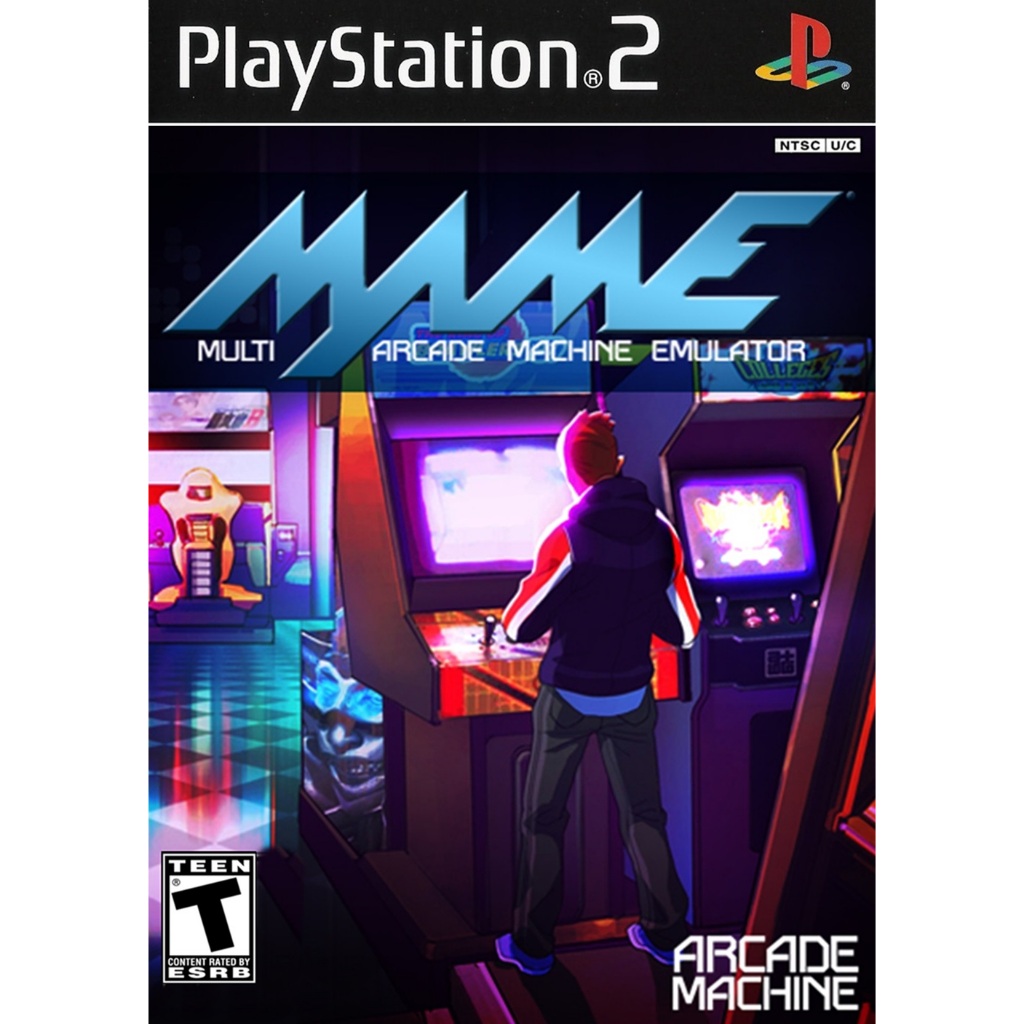 MAME multi arcade machine emulador Collection ps2 jogo Patchs Repro ...