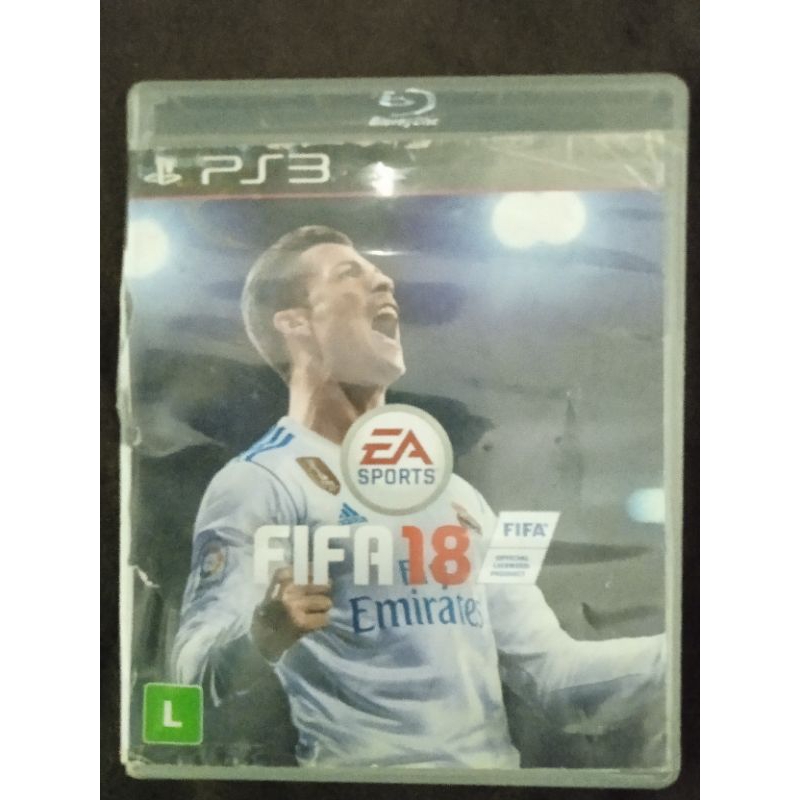 FIFA 18 PS3 MÍDIA FÍSICA (ORIGINAL) | Shopee Brasil