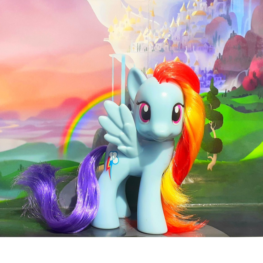 my little pony - Rainbow Dash 8cm - Target USA - Original | Shopee Brasil