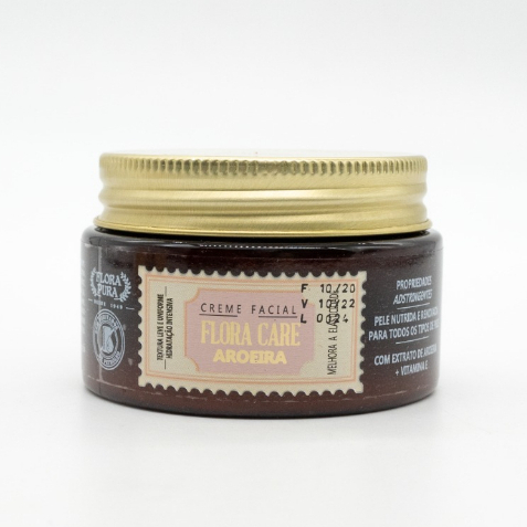 Creme Facial Aroeira 100g Flora Pura | Shopee Brasil
