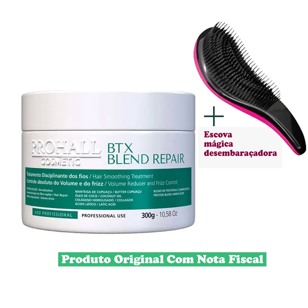 Blend Repair Prohall Botox Capilar Orgânico Sem Formol 300g Shopee Brasil