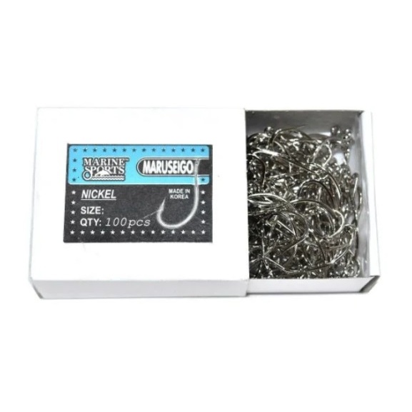 Anzol Maruseigo Caixa Marine Sports 100 Unidades | Shopee Brasil