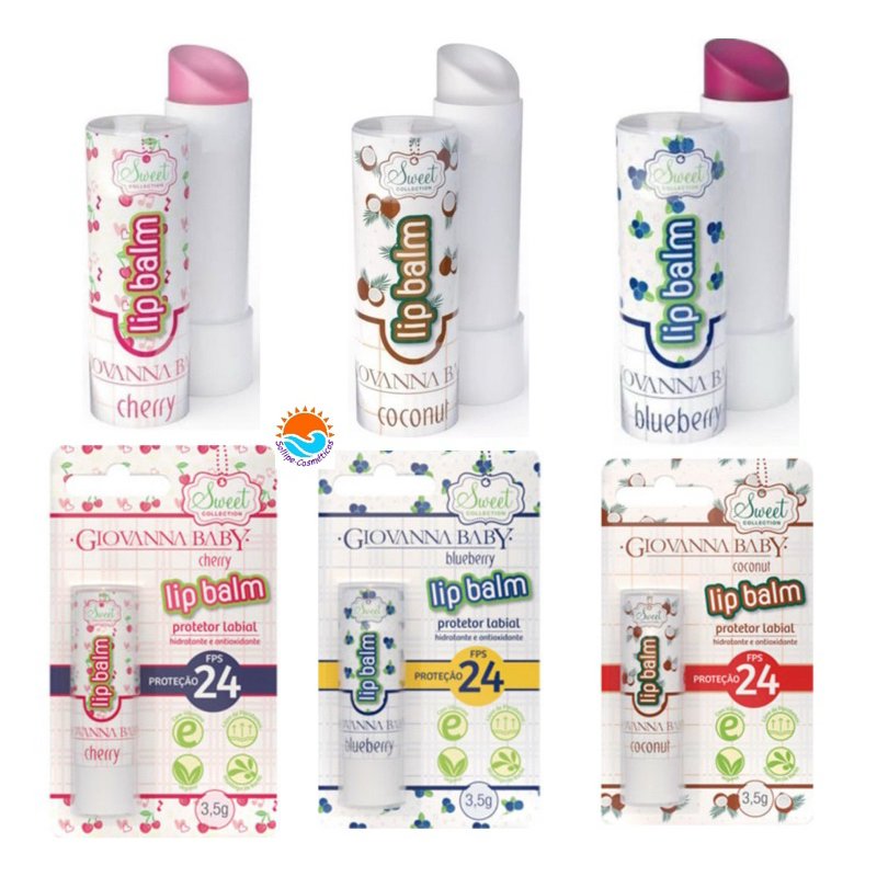 Protetor Labial Lip Balm Giovanna Baby 3,5g - Escolha o seu | Shopee Brasil