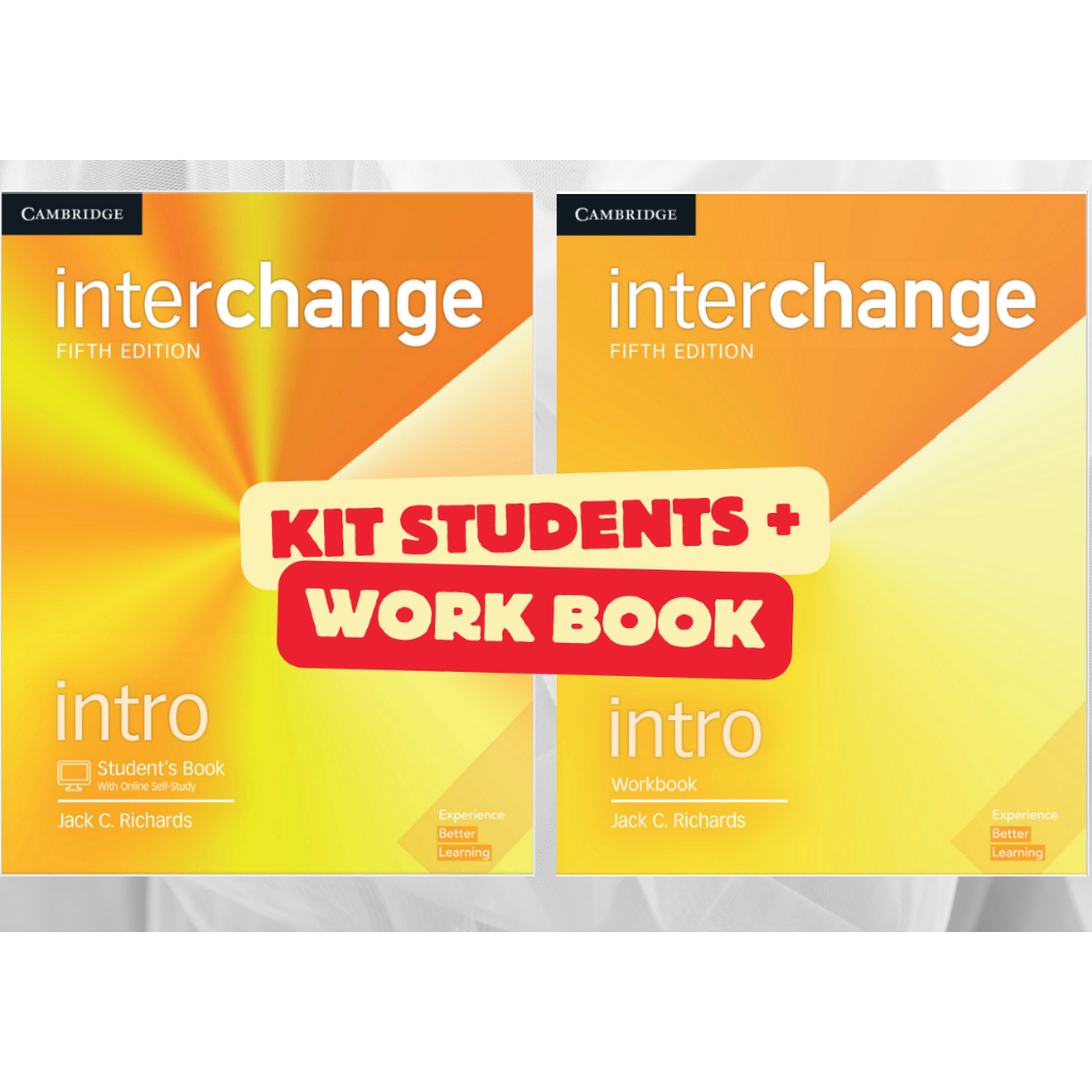 Interchange Intro 5th Student's book + Workbook completo ( Impresso em ...