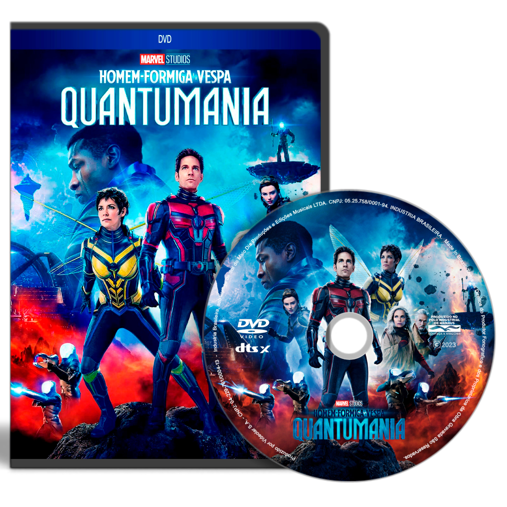 DVD - Homem-Formiga e a Vespa - Quantumania (2023) (Dual Áudio ...