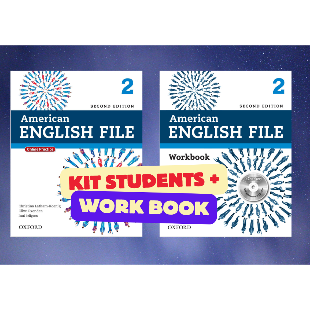 American English File Second Edition Level 2 Student Book e Work Book ...