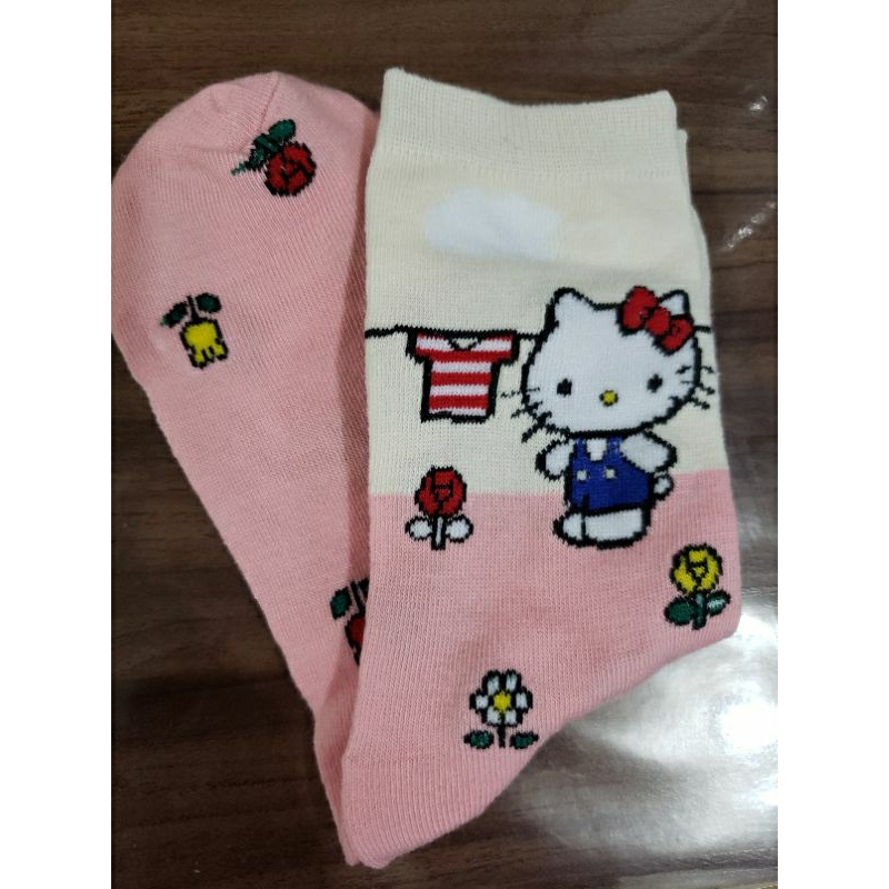 meia hello kitty adulto rosa Pront entrega | Shopee Brasil