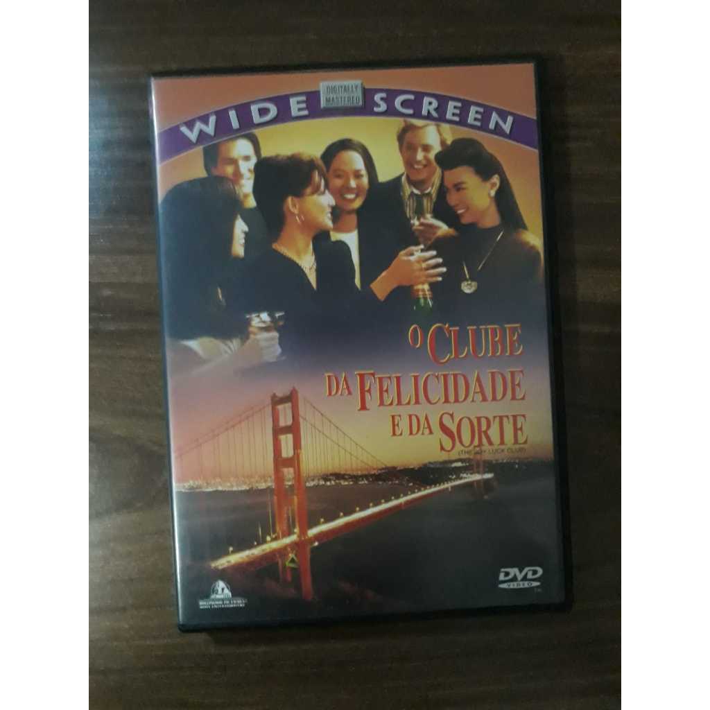 DVD original - O Clube da Felicidade e da Sorte (usado) | Shopee Brasil