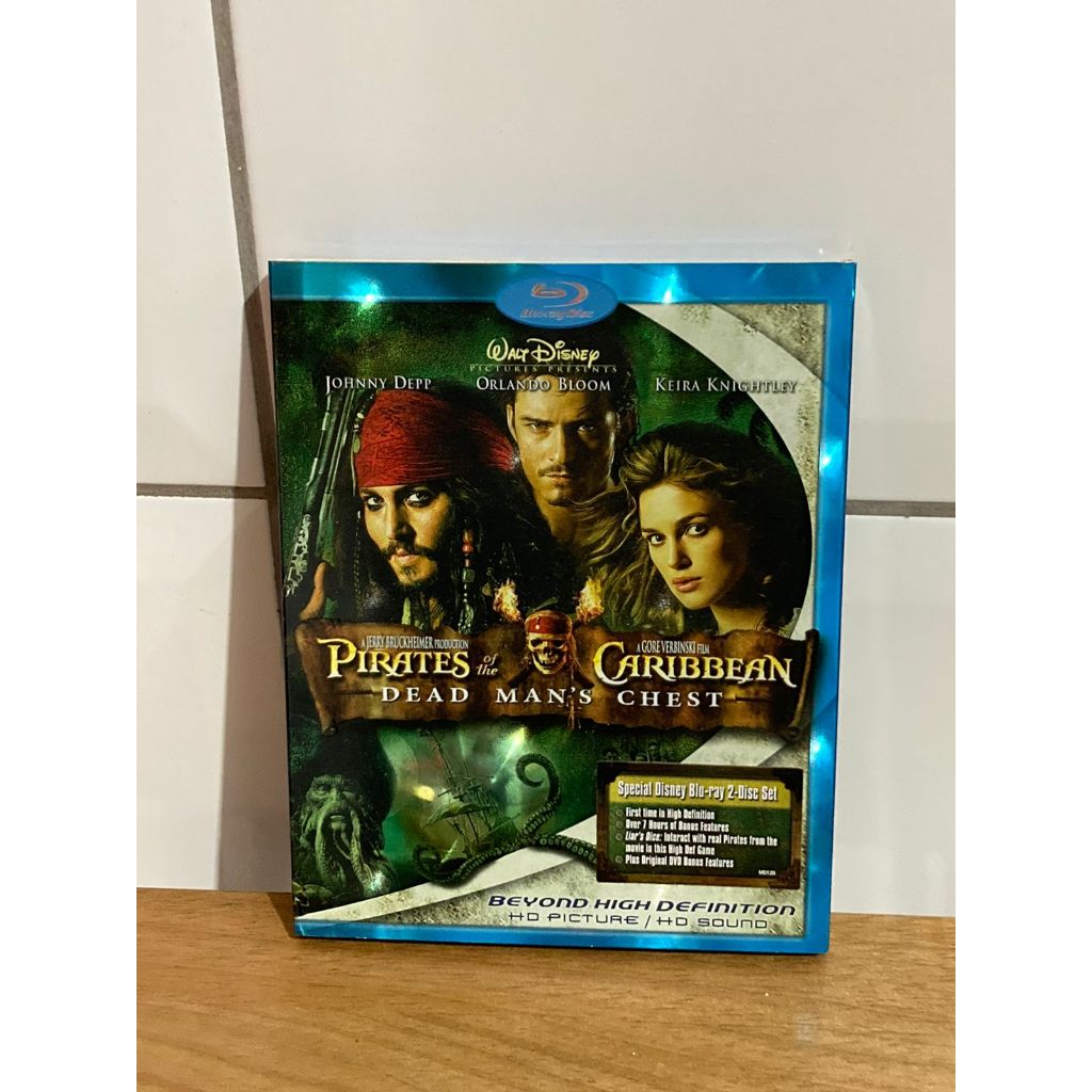 Blu-ray Pirates of the Caribbean - Dead Man's Chest | Shopee Brasil