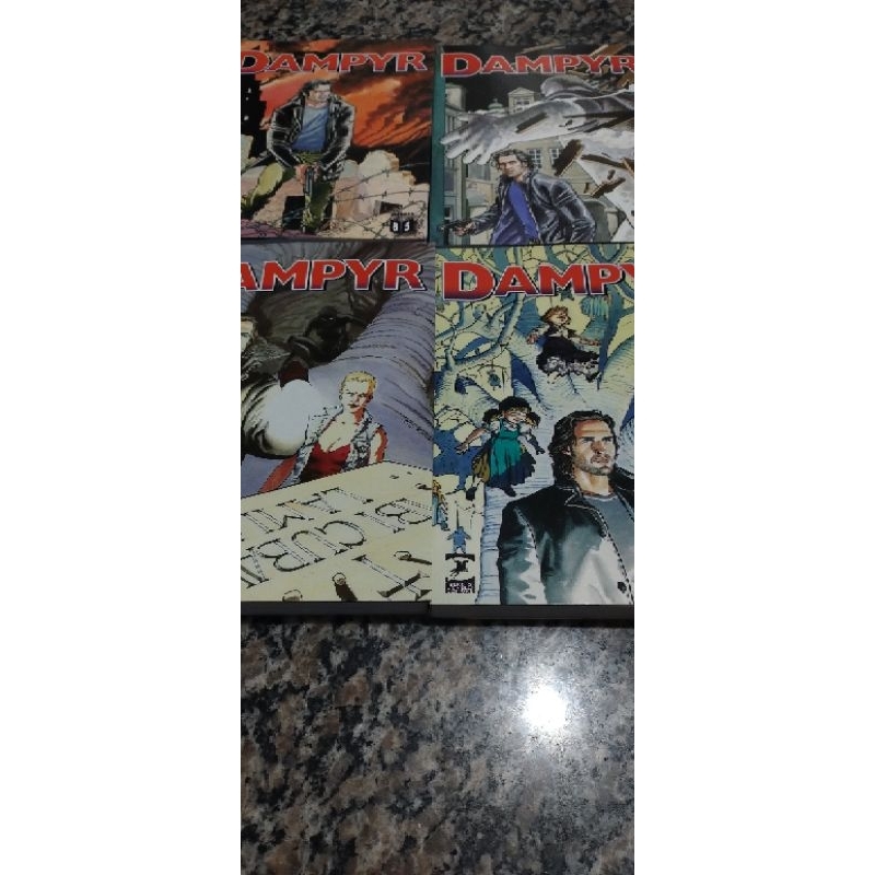 Dampyr 1 a 4 | Shopee Brasil