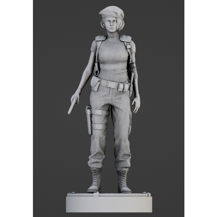 Jill Valentine, Resident Evil 3 (RE3)! Action Figure! (Decoração ...