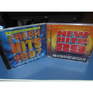 Lote 2 CDS Duplo - Dance Pop Fresh Hits 1997 e New Hits 99 Importados ...