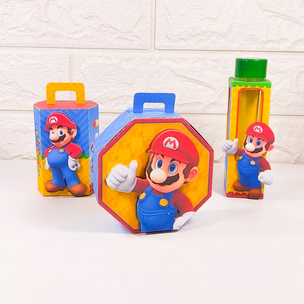 Caixas personalizadas Super Mario | Shopee Brasil